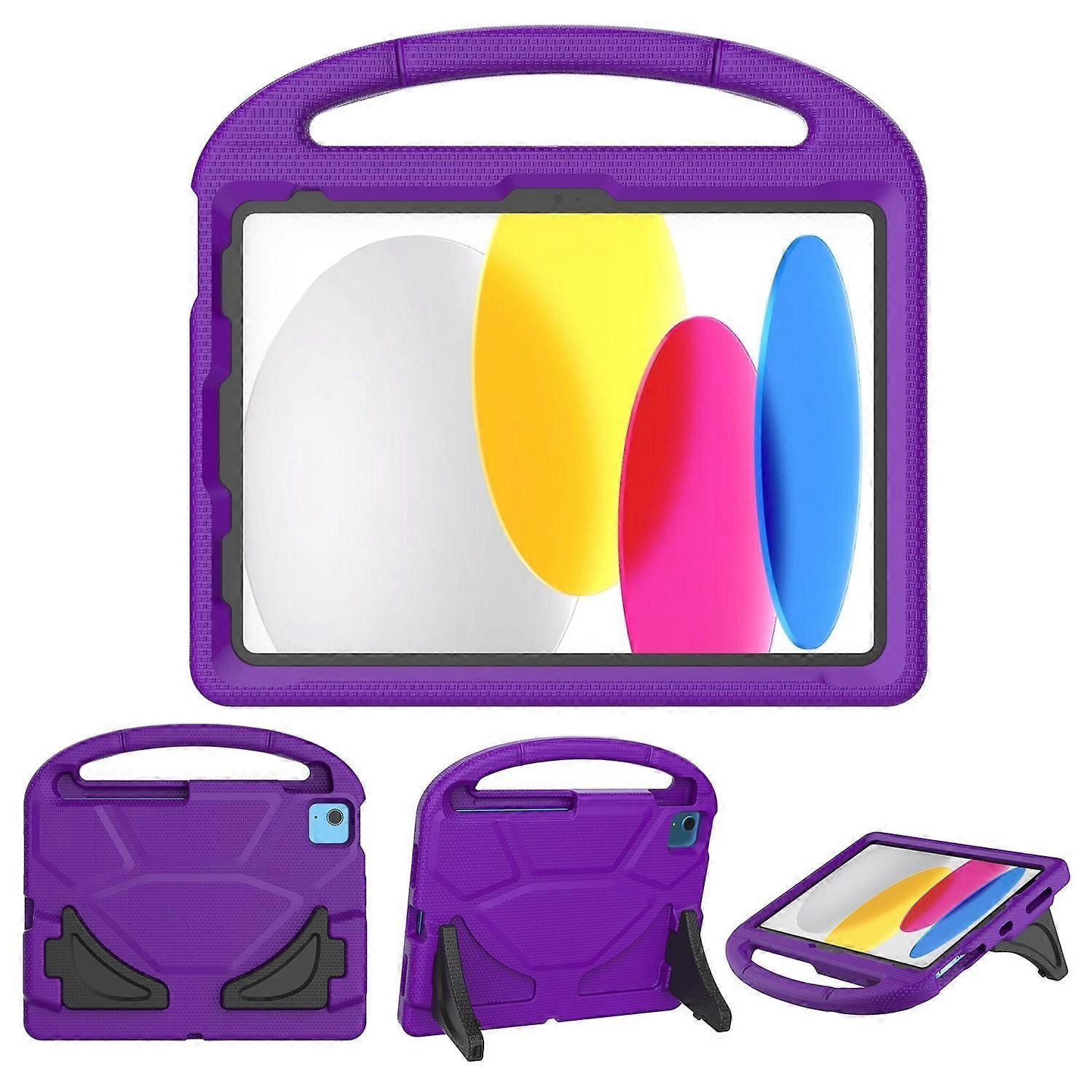 Compatible with iPad (2025) 10.9 (2022) Football Pattern EVA Tablet ...