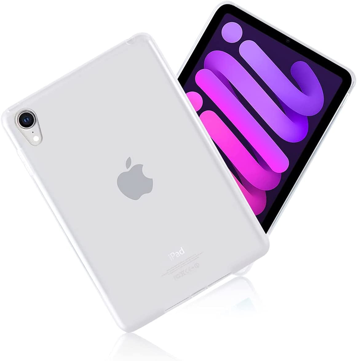 Compatible with iPad Mini 7/6 Clear Case, Transparent Soft TPU Flexible Case 8.3" for Mini 7th ...