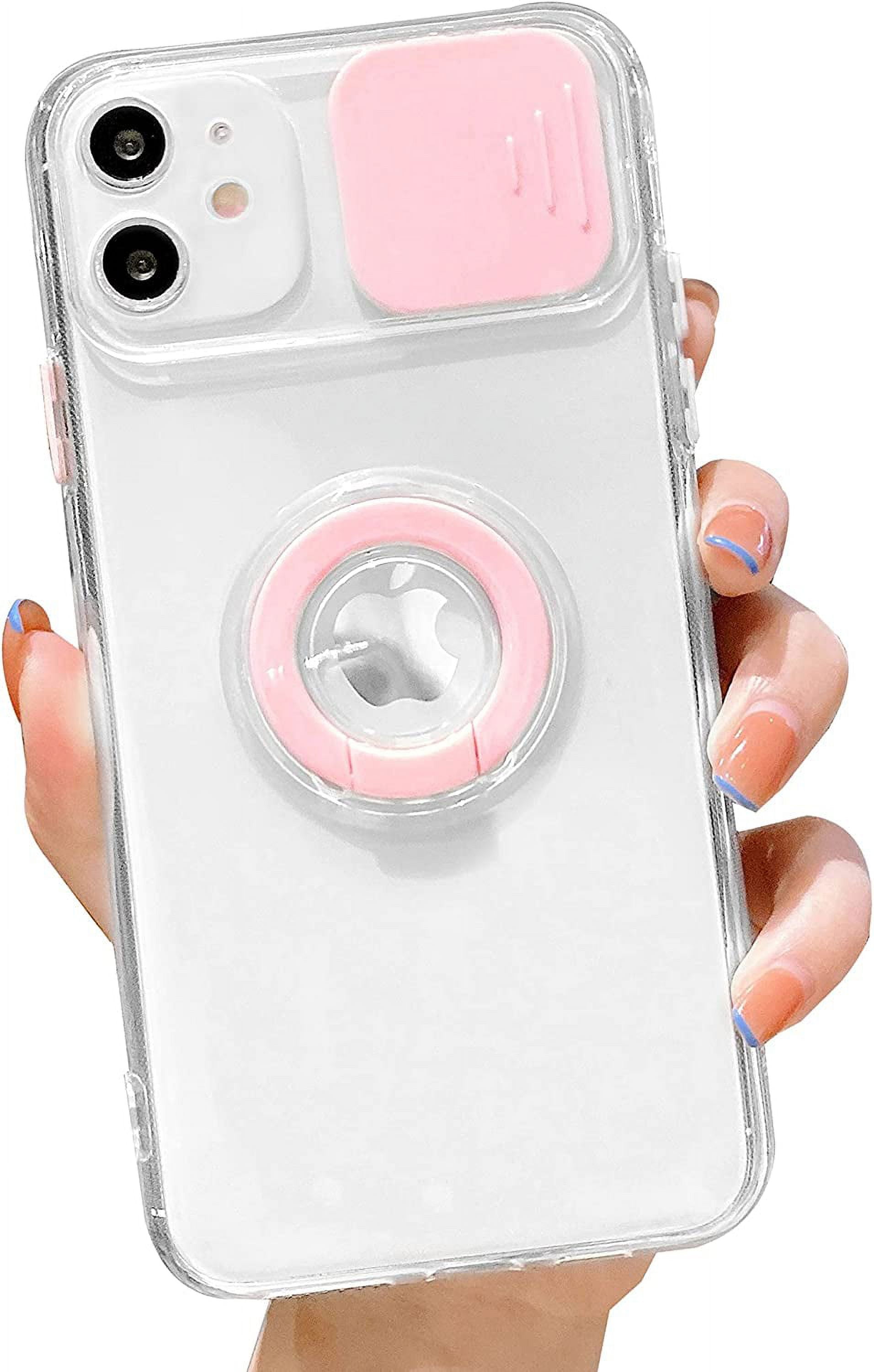 Compatible with iPhone 11 Case with Ring Holder, Clear Silicone ...