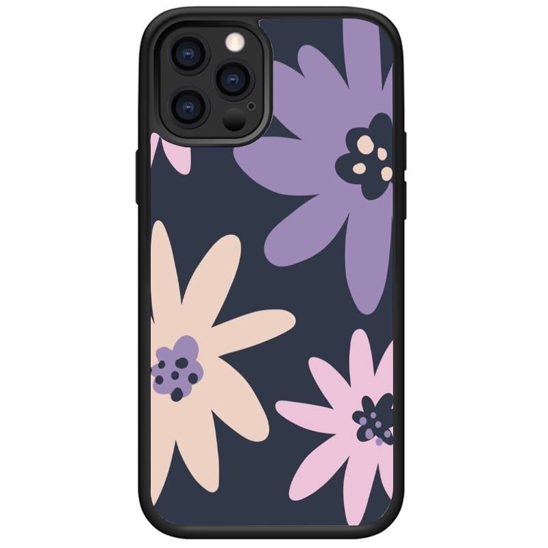 Compatible with iPhone 11 Pro Max case Suitable for women and girls fashion flower design ...