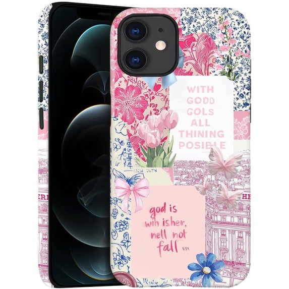 Compatible with iPhone 12, Frosted PC Anti-Scratch Shockproof Case ...