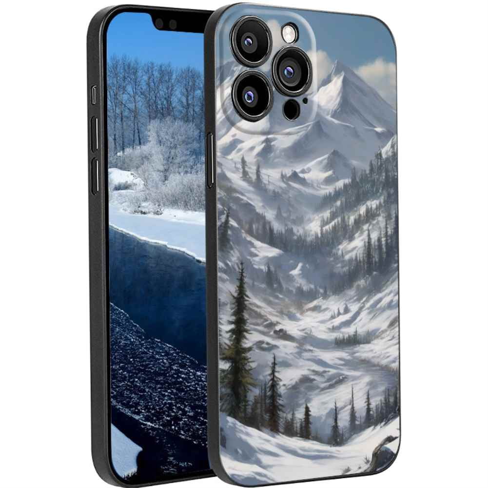Compatible with iPhone 13 Pro Phone Case, Snow-capped-wilderness-3 Case ...
