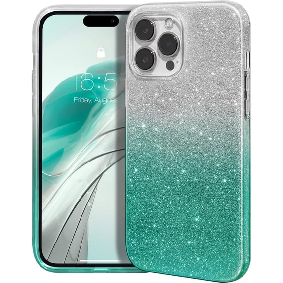 Compatible with iPhone 15 Pro Case Bling Sparkle Cute Girls Women ...