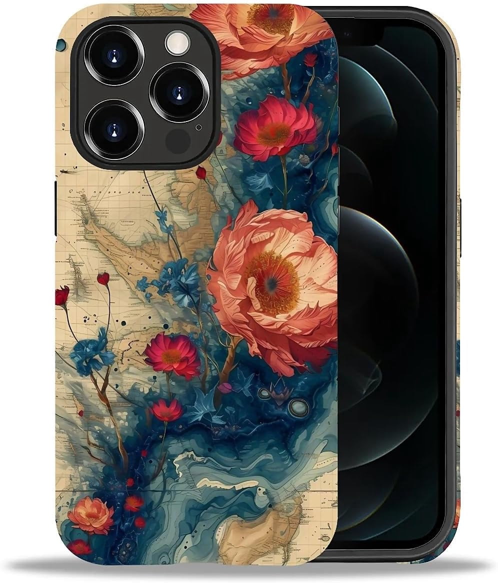 Compatible with iPhone 15 Pro Max Case, The Magician's Bookshelf 2 in 1 ...