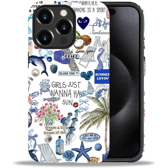 Compatible with iPhone 15 Pro Max Case, World Travel Edition 2 in 1 ...