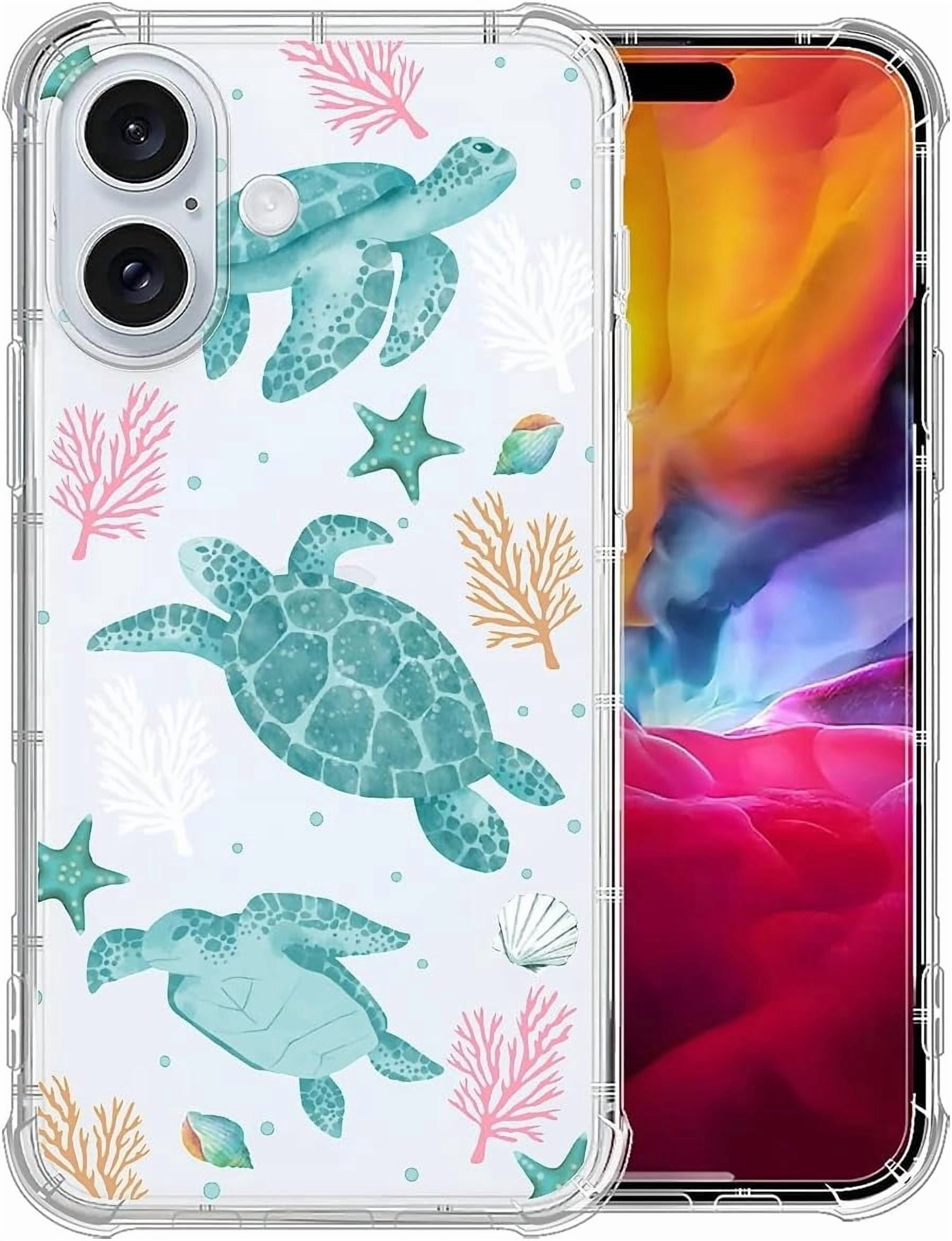 Compatible with iPhone 16 Case, Clear Four Corner Shockproof Airbags ...