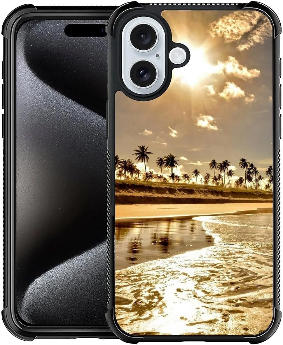 Compatible with iPhone 16 Case，Design Pattern Back Bumper Anti Scratch ...