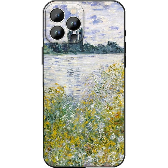 Compatible with iPhone 16 Pro Max Case,Monet Yellow Flowers on The ...