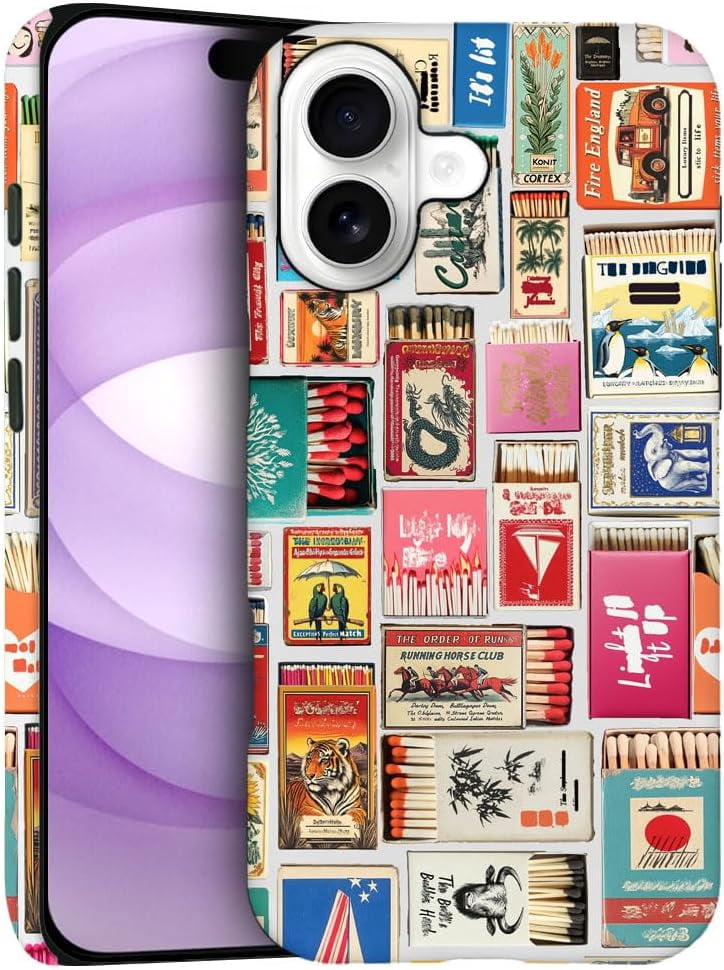 Compatible with iPhone 17, Frosted PC Anti-Scratch Shockproof Case ...