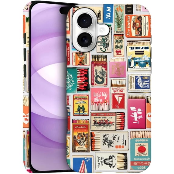 Compatible with iPhone 17, Frosted PC Anti-Scratch Shockproof Case ...