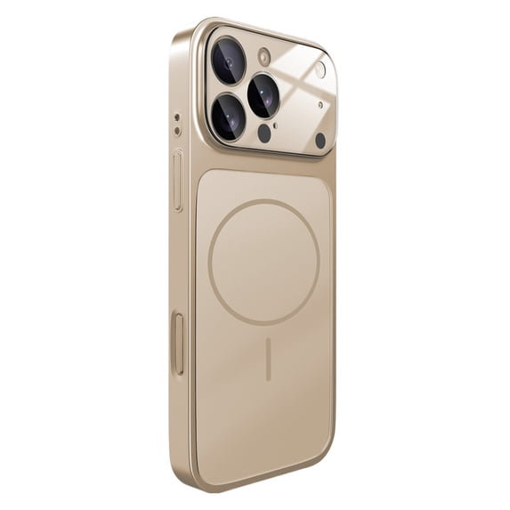 Compatible with iPhone 17 Pro Case, Magnetic Frosted Glass Anti ...