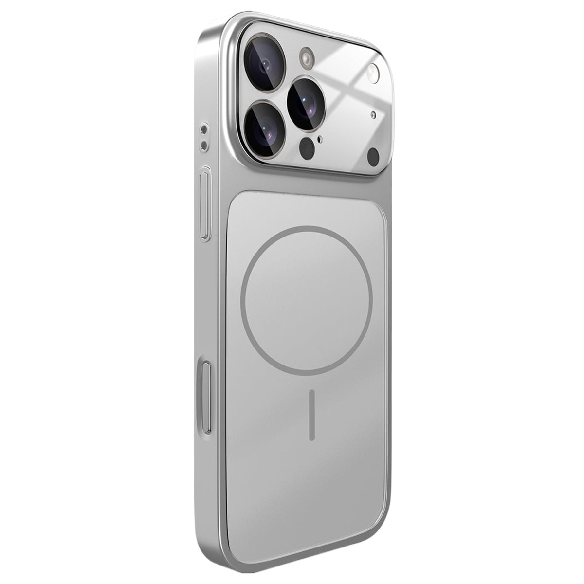 Compatible with iPhone 17 Pro Case, Magnetic Frosted Glass Anti ...