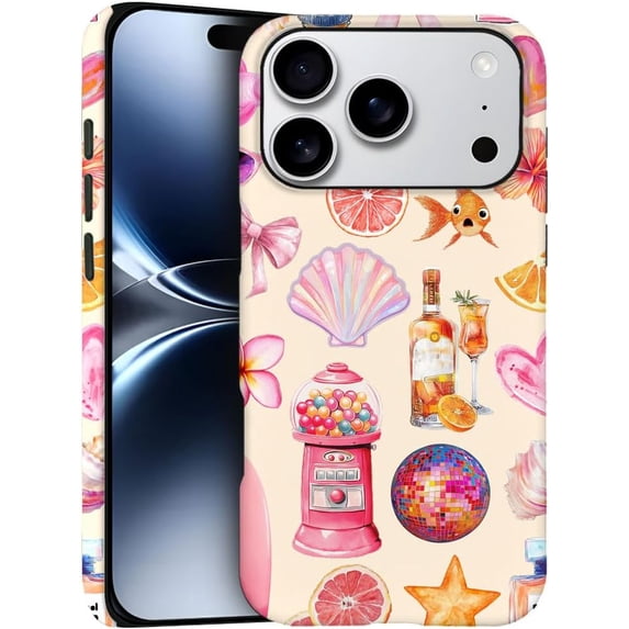 Compatible with iPhone 17 Pro, Frosted PC Anti-Scratch Shockproof Case ...