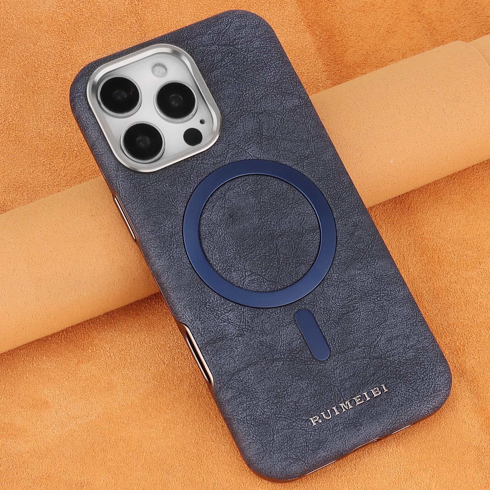 Compatible with iPhone 17 Pro Max Business Leather Magnetic Phone Case ...