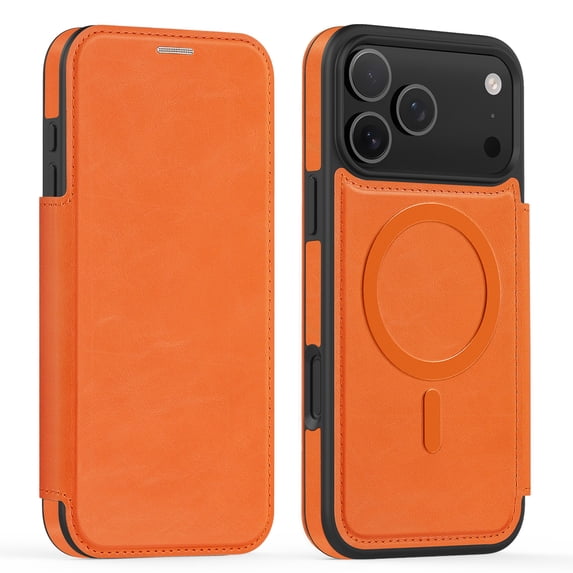 Compatible with iPhone 17 magnetic flip case, iPhone 16 Pro Max, iPhone ...