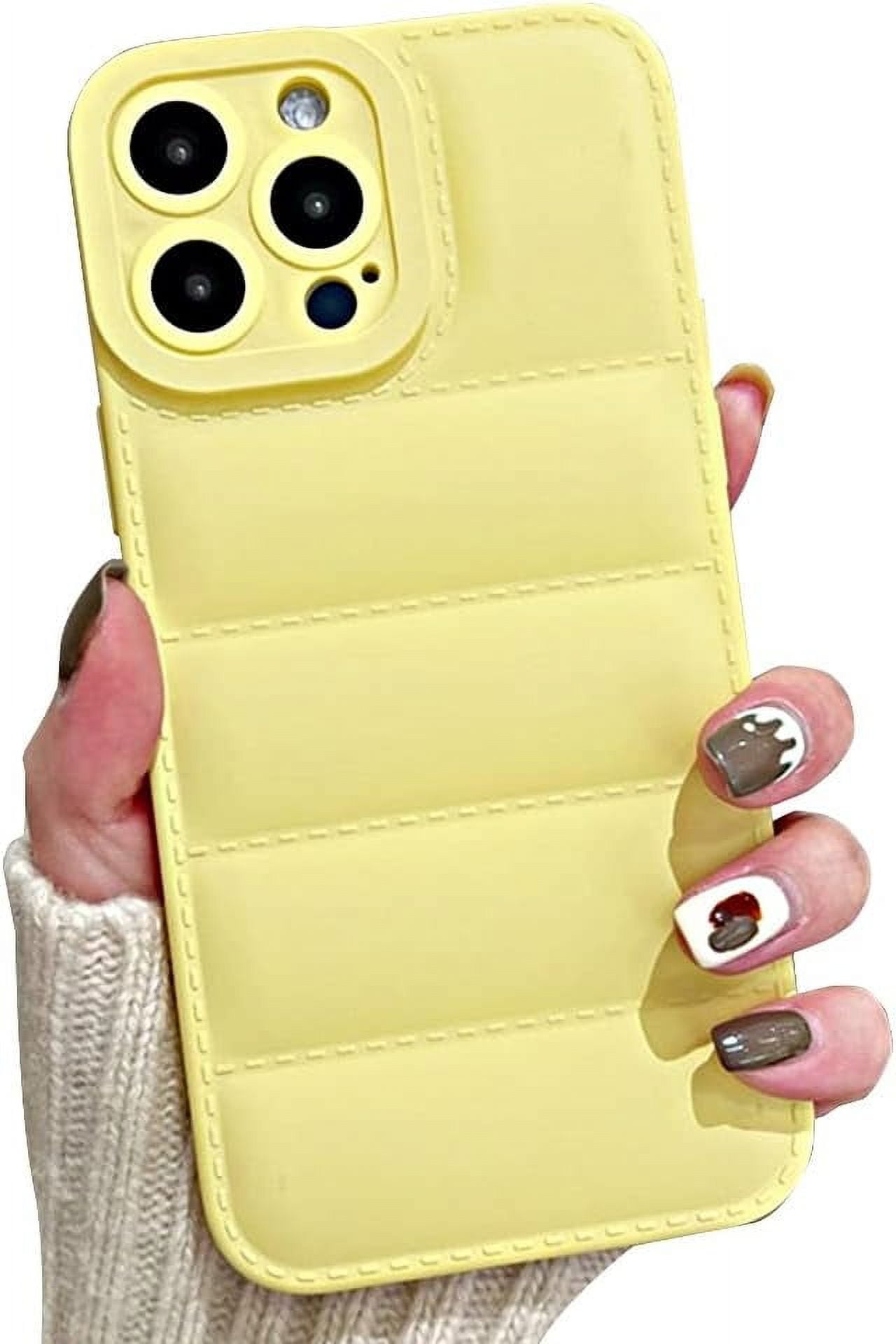 Compatible with iPhone Case,Cute Puffer Down Jacket Camera Lens ...