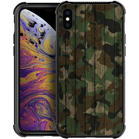 Compatible with iPhone XR Case，Design Pattern Back Bumper Anti Scratch ...