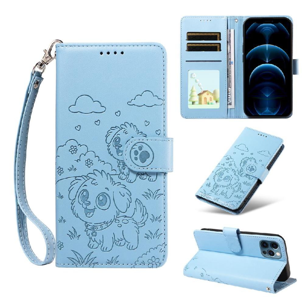 Compatible with iphone 12 Pro Case Pocket Card Slot Holders Dog ...
