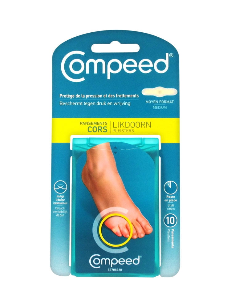 Compeed Horns Medium Size Bandages x10 - Walmart.com