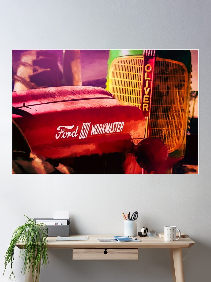 Competing Colors Poster Wall Art, Modern Wall Decor For Living Room ...