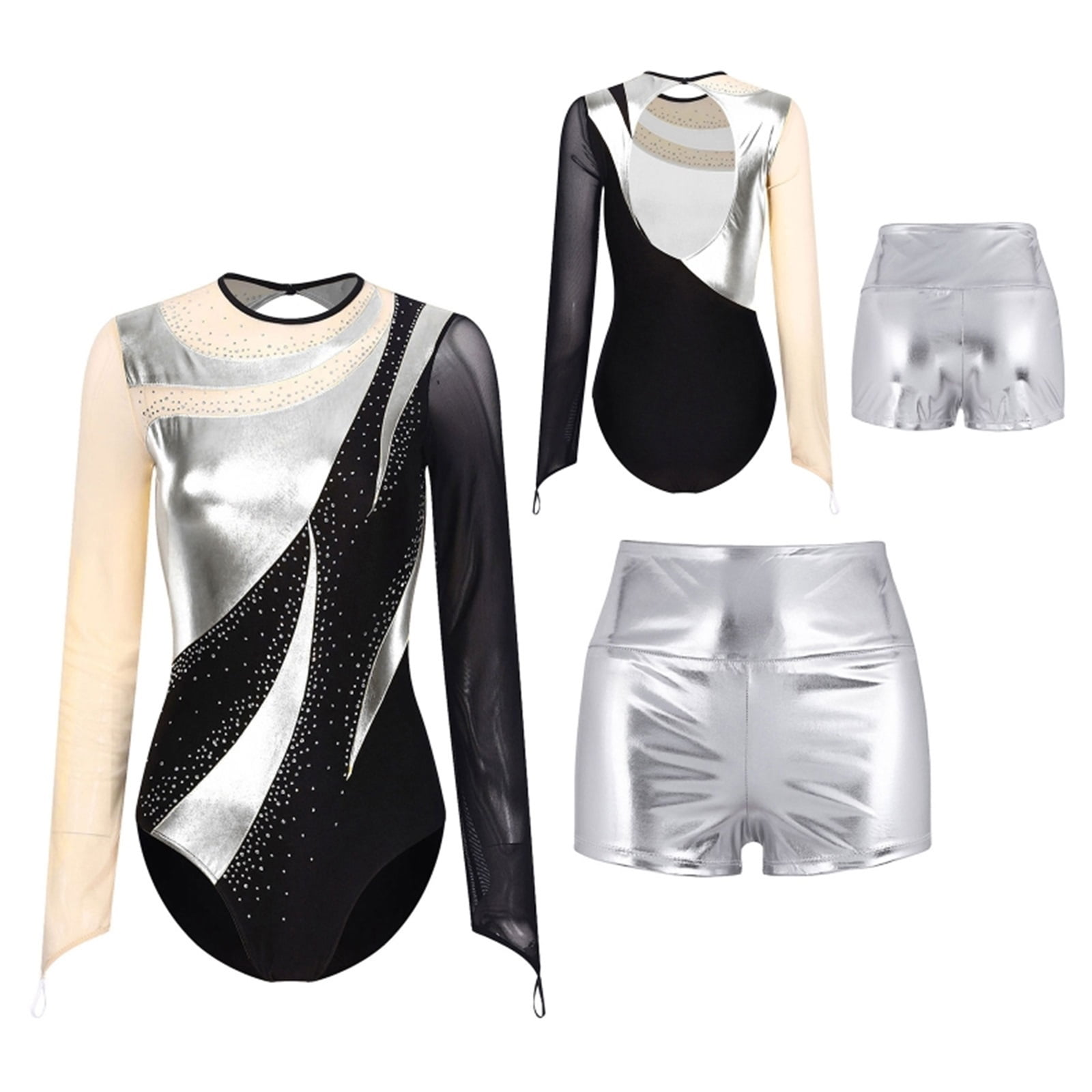 Competition Bodysuits For Women Modern Stage Dance Costume Performance ...