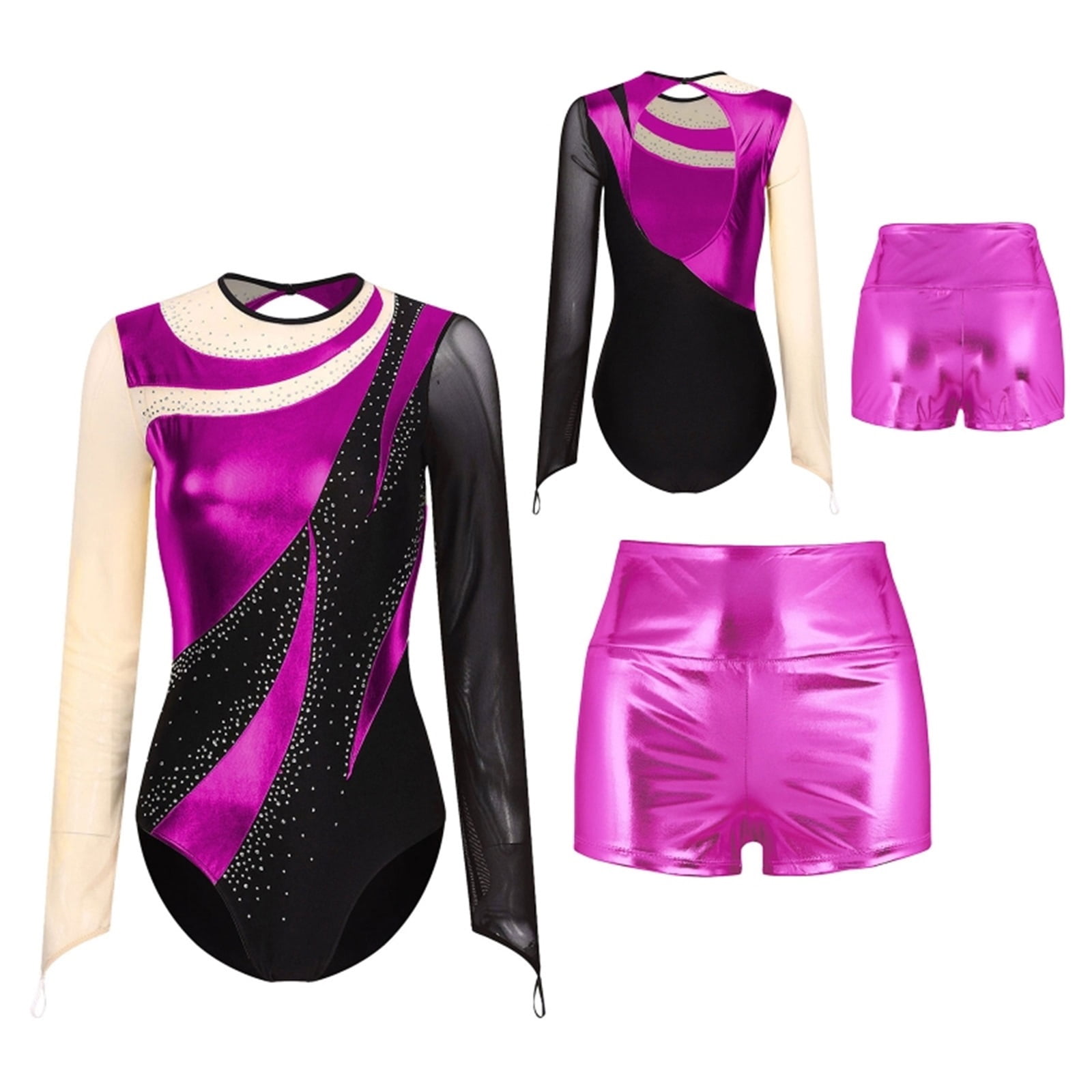 Competition Bodysuits For Women Modern Stage Dance Costume Performance ...