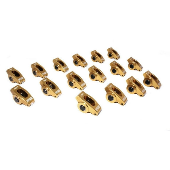 Competition Cams 19061-16 Ultra-Gold Aluminum Roller Rocker Arms ...