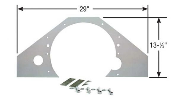Competition Engineering Chevy V6/V8 Mid Motor Plate P/N 4030 - Walmart.com