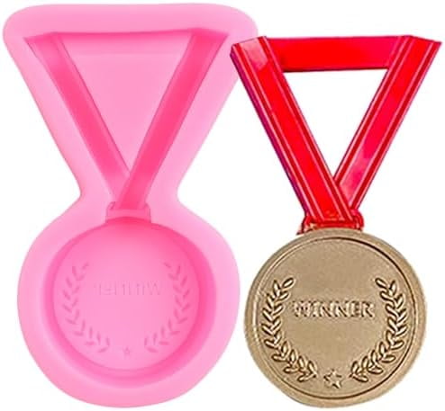 Competition Medal Silicone Molds Medal Fondant Mold for Cake Decoration ...