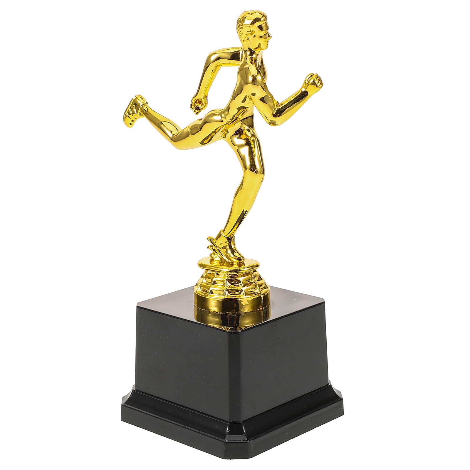 CATIEBYE Plastic Trophy Cup Runner Shape Golden 1Pack - Walmart.com