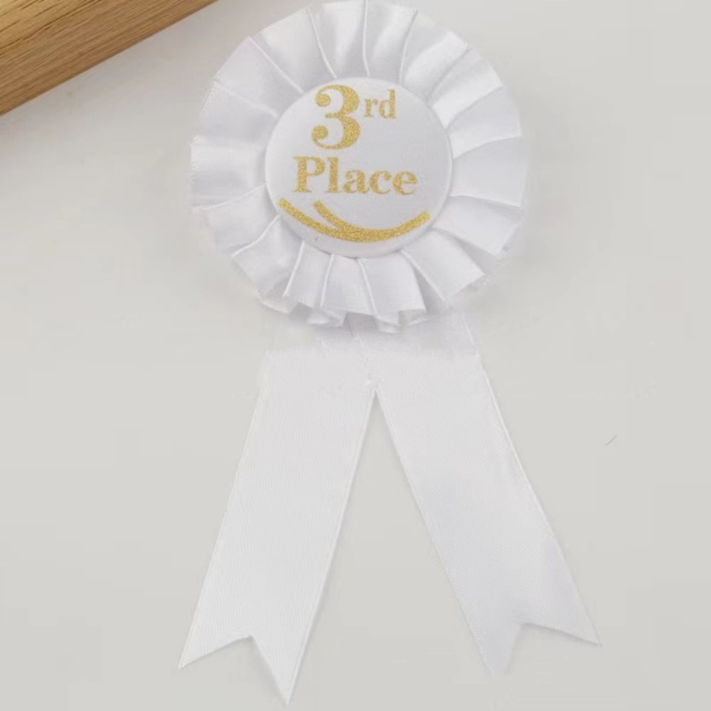 New Blue,Red,White Recognition Ribbons Rosette Ribbon Honorable Ribbon ...