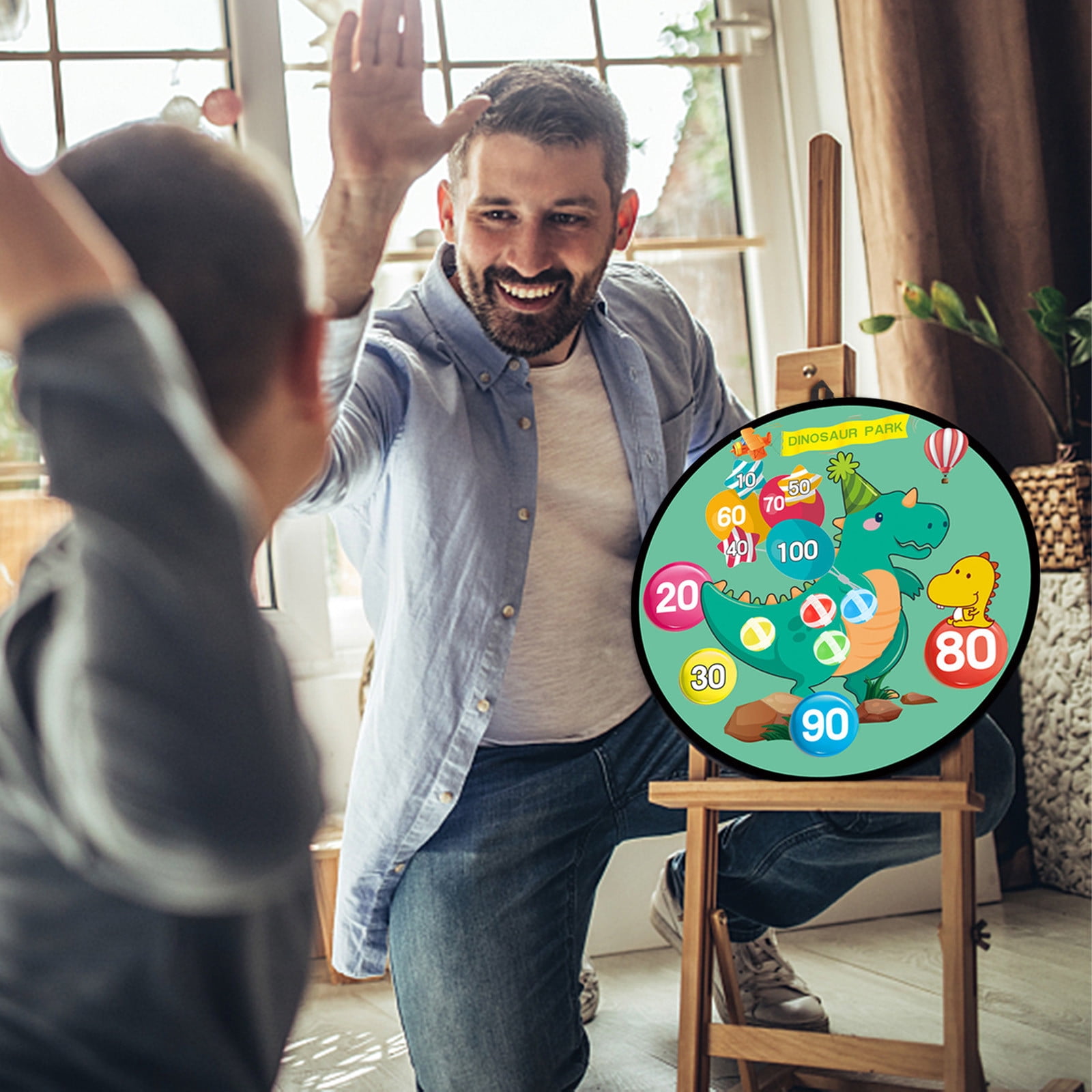 Competitive Foam Axe Throwing Game for Kids & Adults - Safe Indoor ...