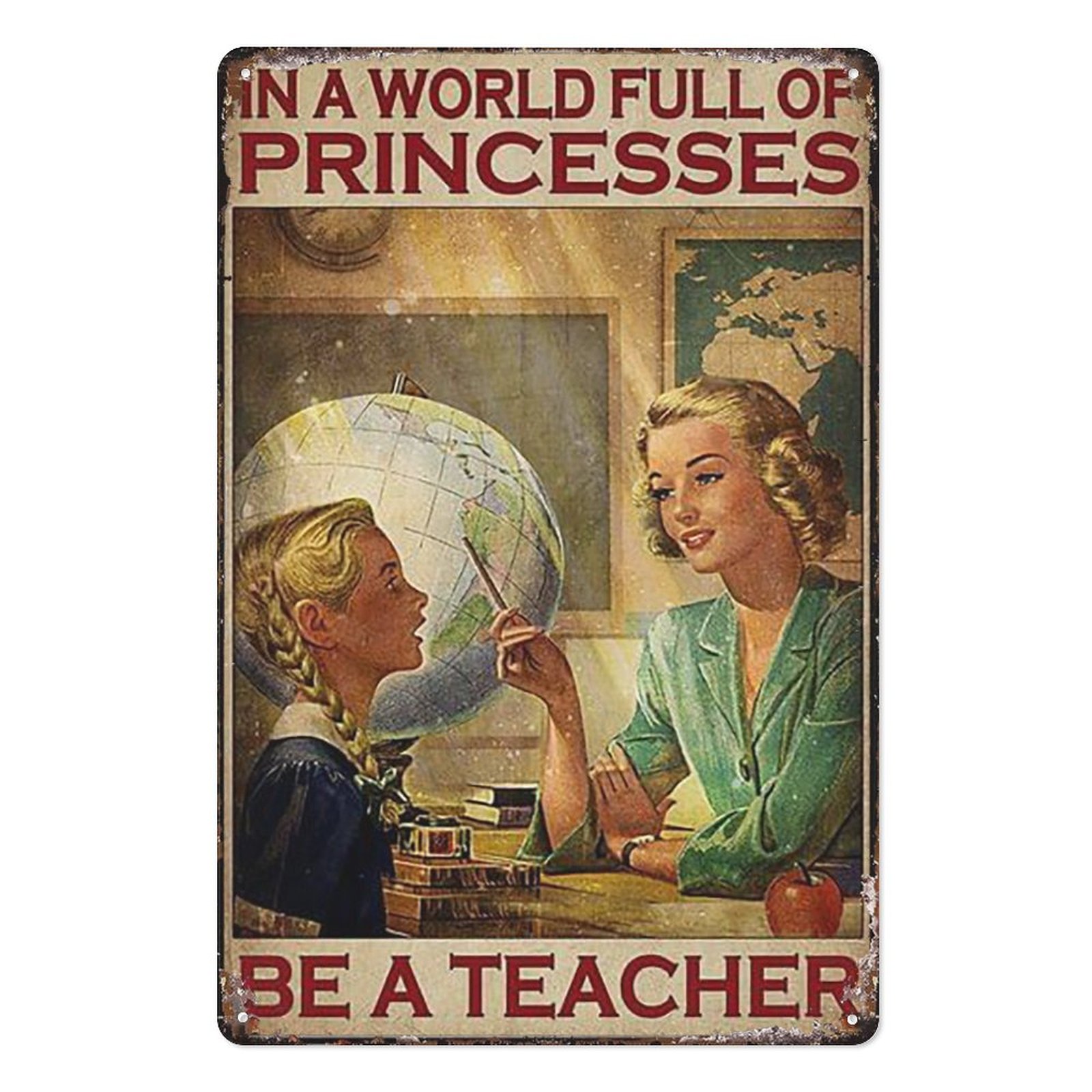 Compladeta Classroom Decor In A World Full Of Princesses Be A Teacher ...