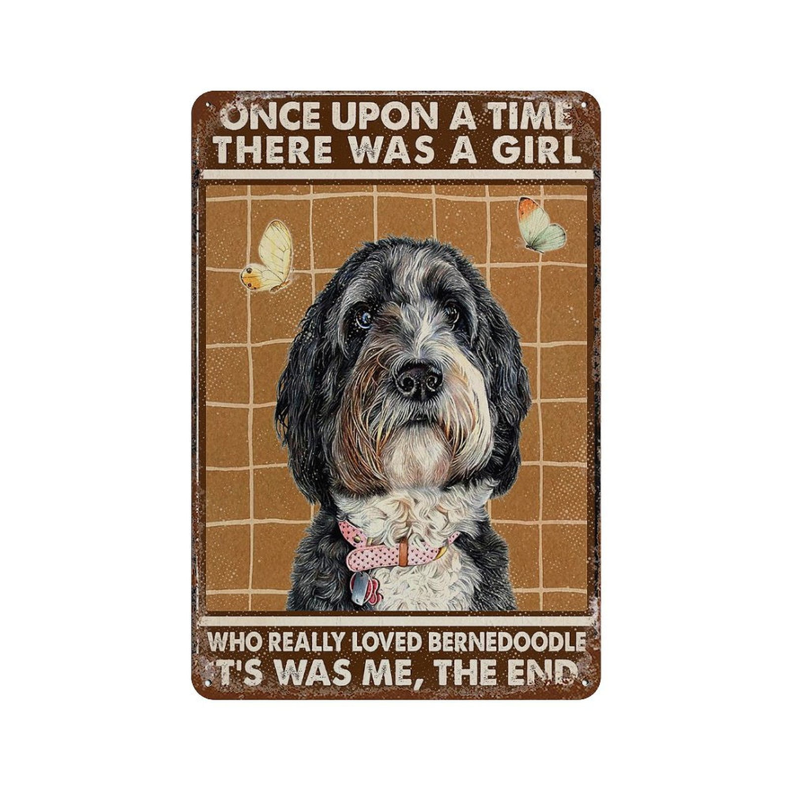 Compladeta Tin Signs Retro Bernedoodle - Really Loved Beagle It Was Me ...