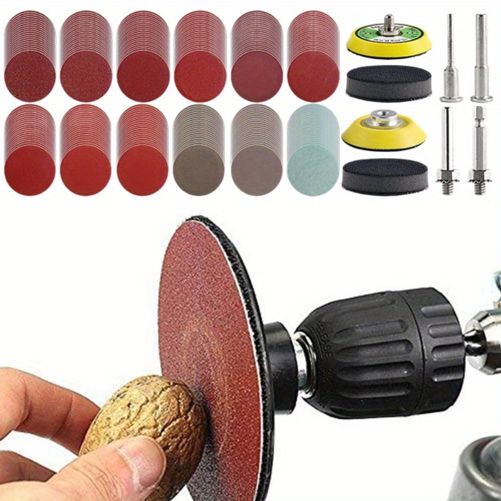 Complete 2-Inch Rotary Sanding Kit - 240 Hook & Loop Discs, Multi-Tool ...