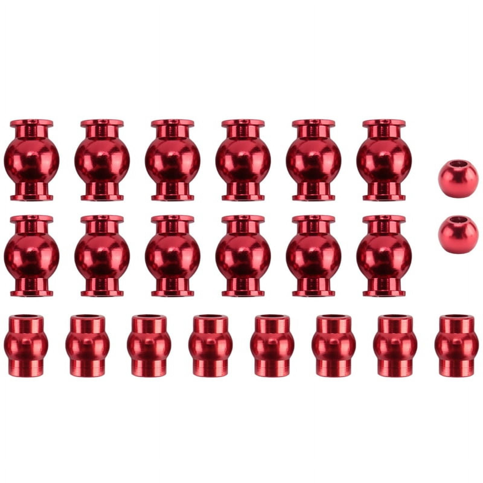 Complete 22Pcs Aluminum Alloy Pivot Ball Head Set for Arrma 1/10 Big ...