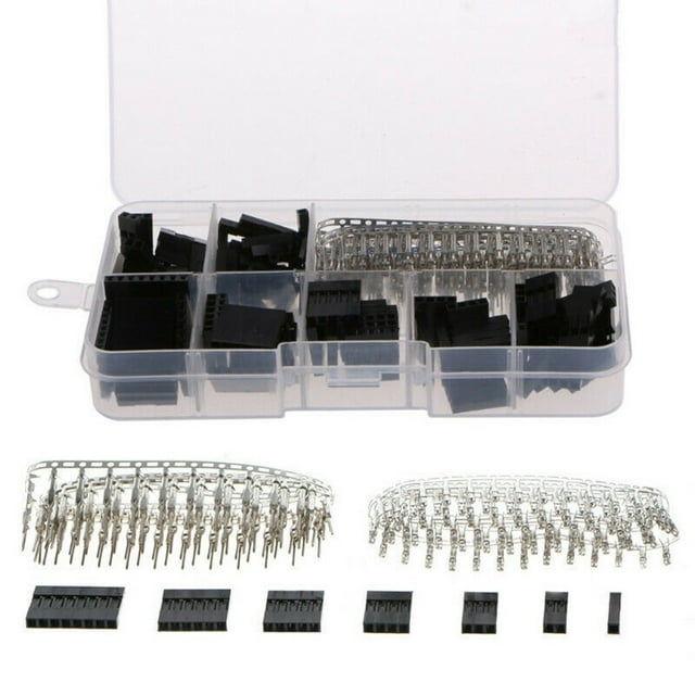Complete 310pc Wire Connector Kit Male & Female Crimping Pins Headers ...