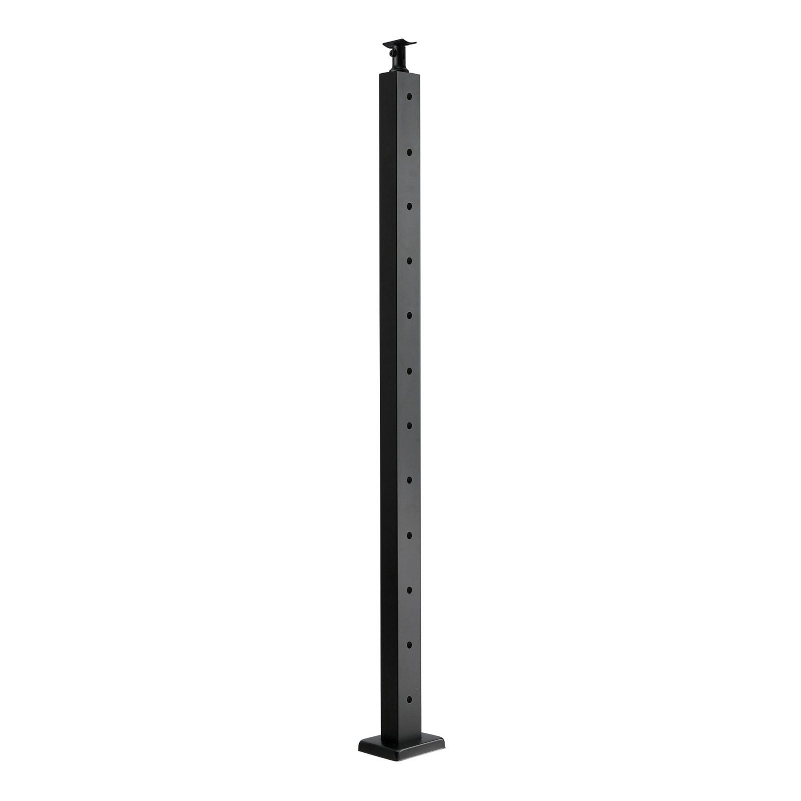 Complete 4-Piece Cable Railing Starter Kit - Black Stainless Steel ...