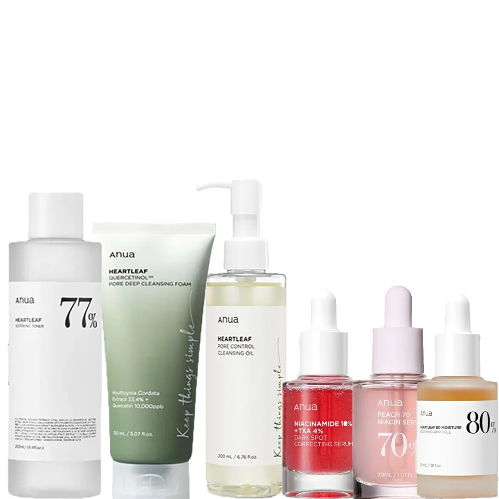 Complete 4-Step Skincare Set - 4% Tranexamic Acid Ceramide (Cleansing ...