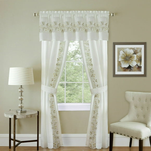 Curtains with Attached Valances