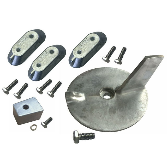 Complete Aluminum Anode Kit Fits Yamaha 40-60 Hp Outboards US Military ...