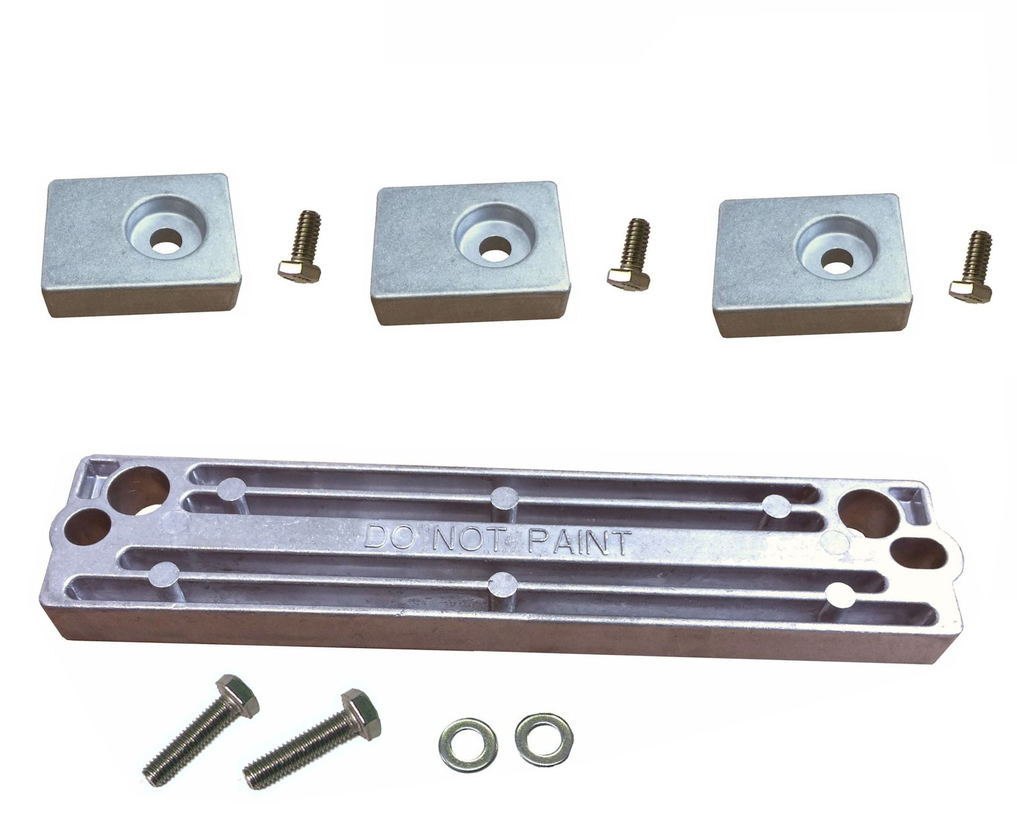 Complete Aluminum Anode Kit w/ Hardware for Suzuki 150 - 300 HP ...