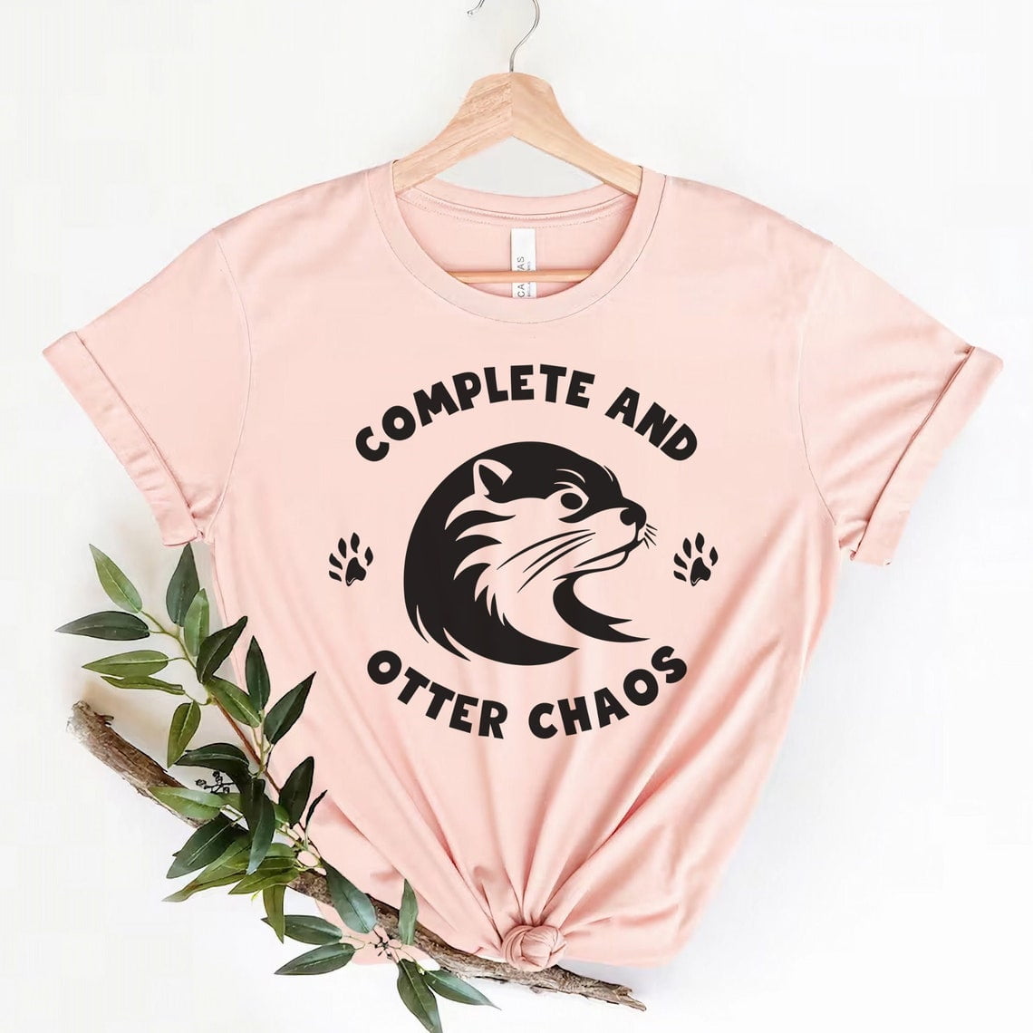 Complete And Otter Chaos Shirt, Otter Clothes, Cute Funny Sea Otter ...