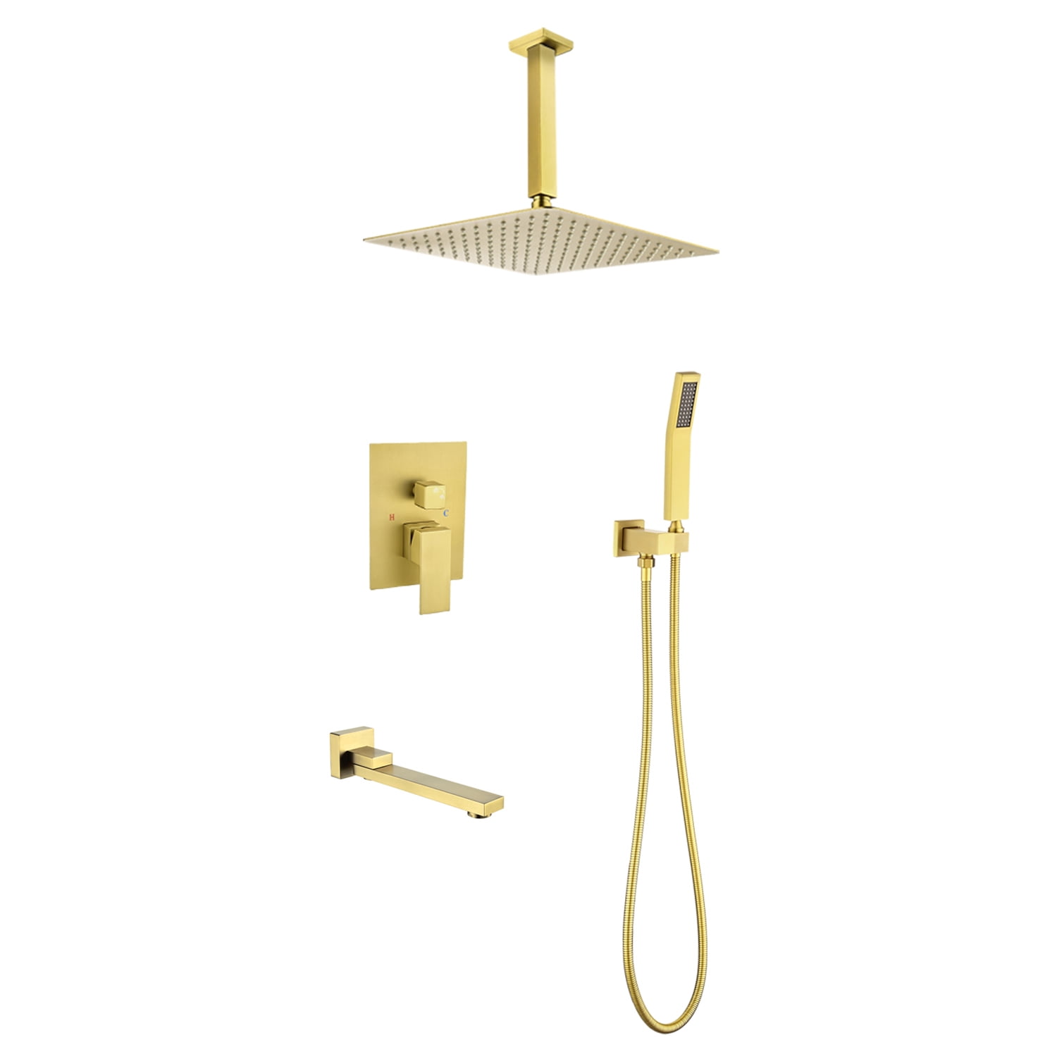 Complete Bathroom Upgrade with Luxurious Shower System Combo including ...