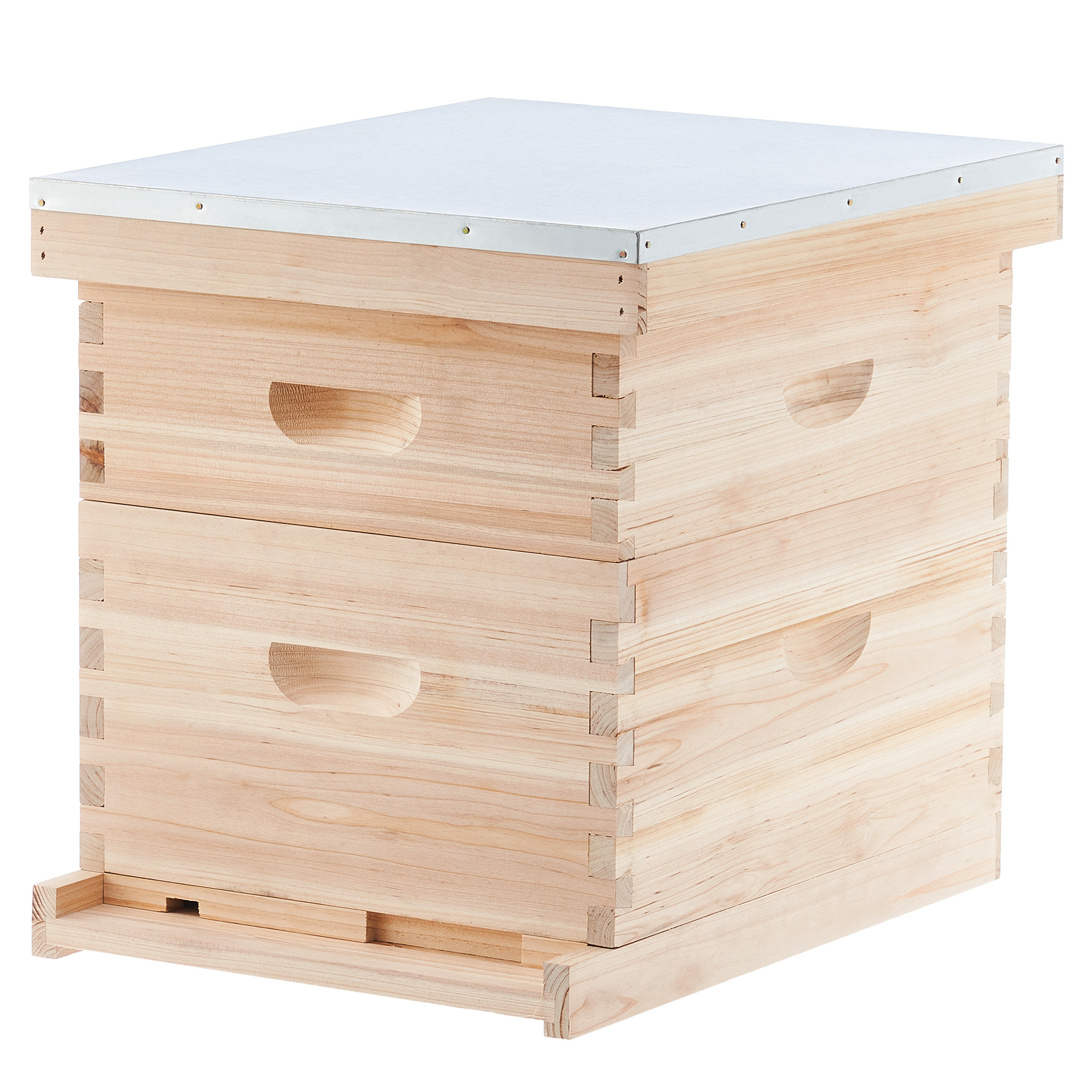 Honey Keeper Beehive 20 Frame Box Kit with Metal Roof, Bee Equipment ...