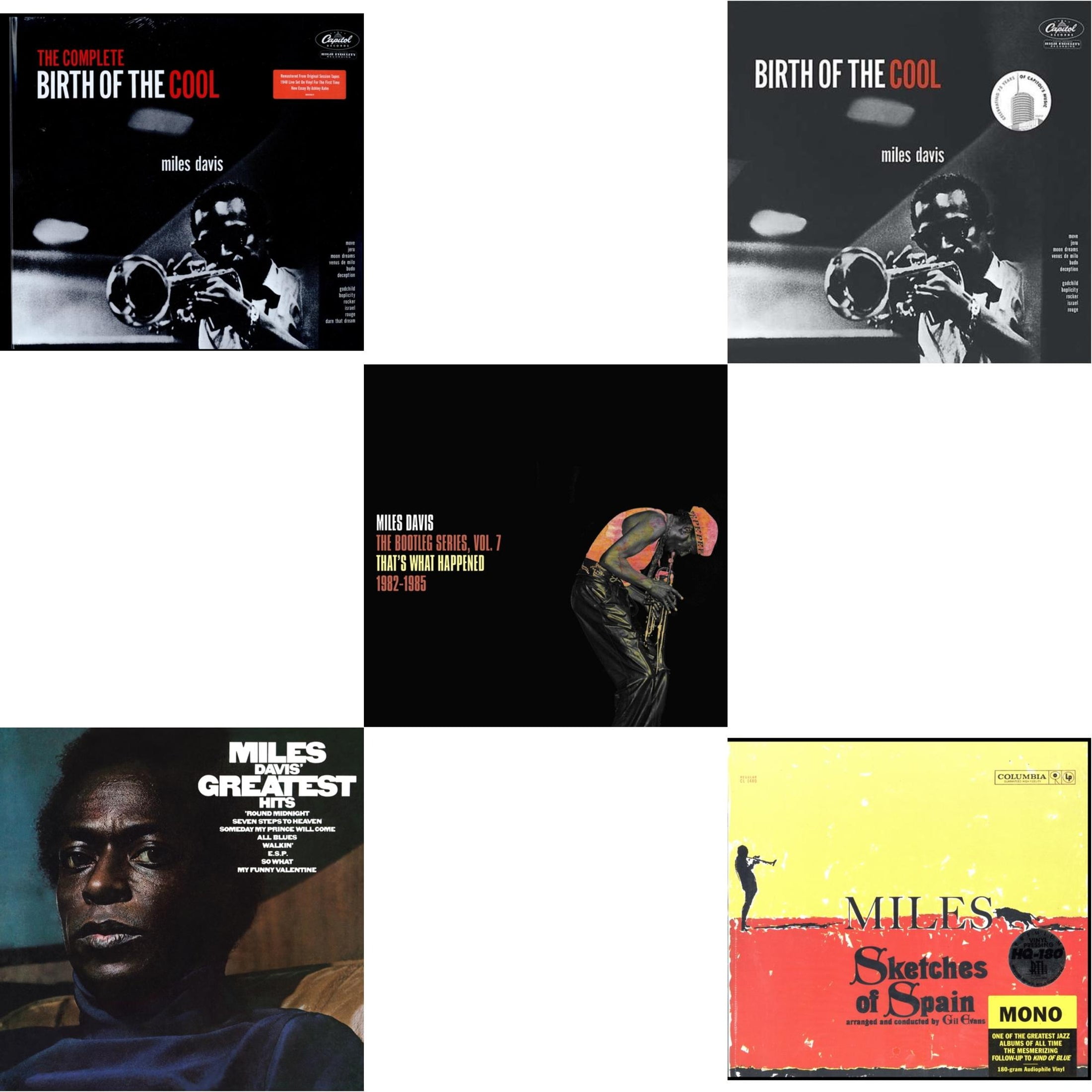 Complete Birth Of The Cool (2LP) & Greatest Hits (1969) (150G/Dl Code ...