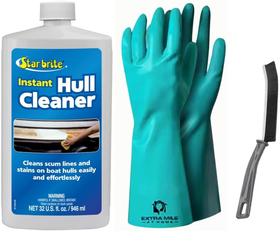 Complete Boat Hull Cleaning Kit – Includes Hull Cleaner, Durable PVC ...