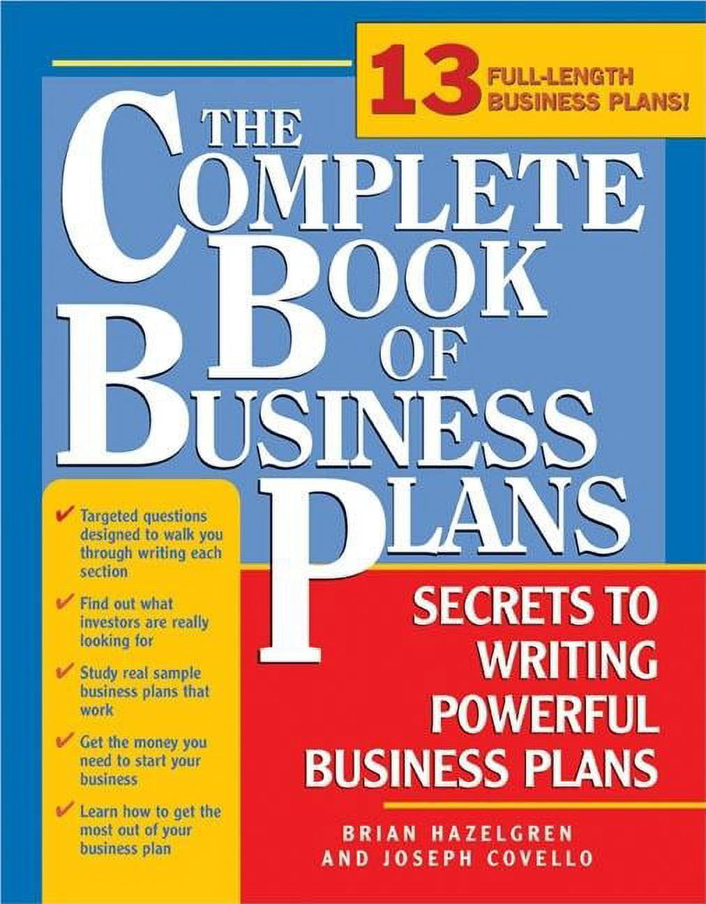 Complete Book of Business Plans, The - Walmart.com