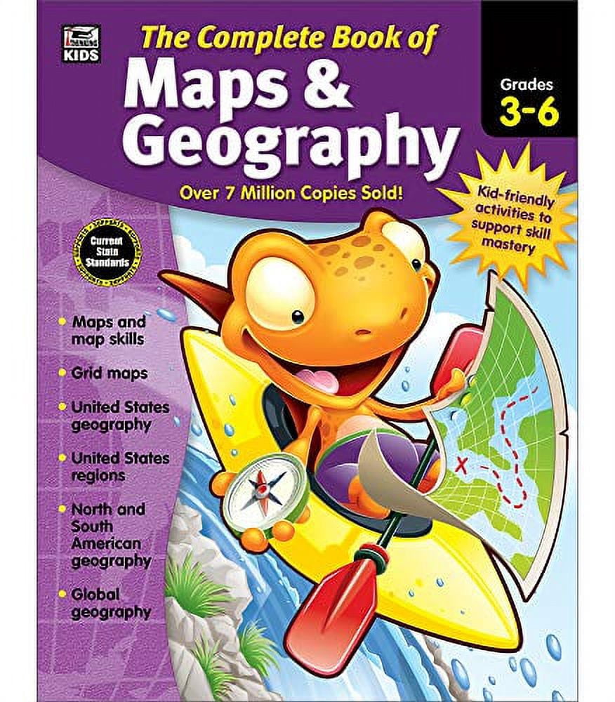 Pre-Owned The Complete Book of Maps & Geography, Grades 3 - 6 Paperback ...