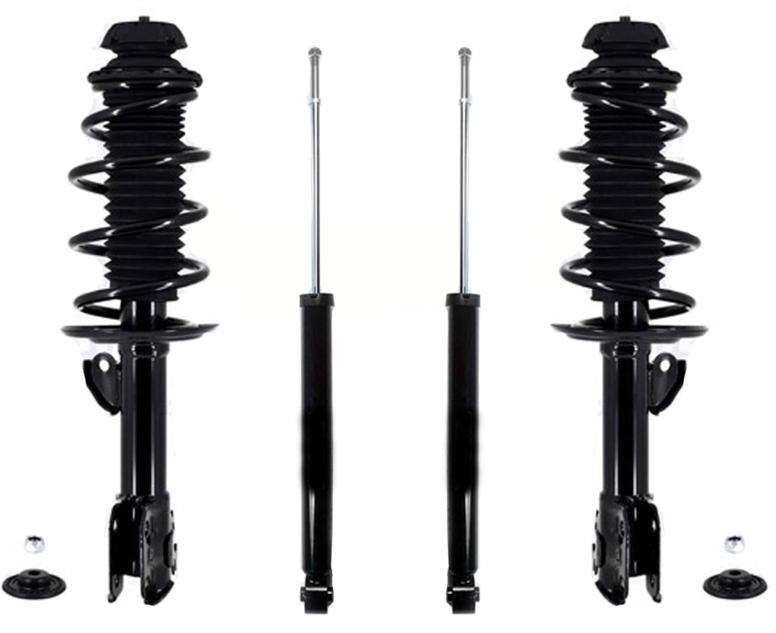 Complete Coil Spring Strut Assembly's for 2012-2015 Toyota Prius C w ...